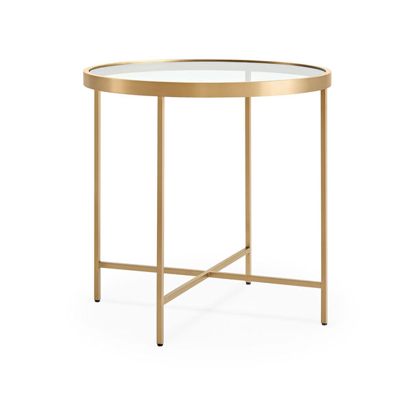 Vienna Round Side Table | Mitchell Gold + Bob Williams